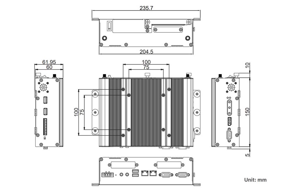 P1001E-R10, Embedded PC | Cincoze