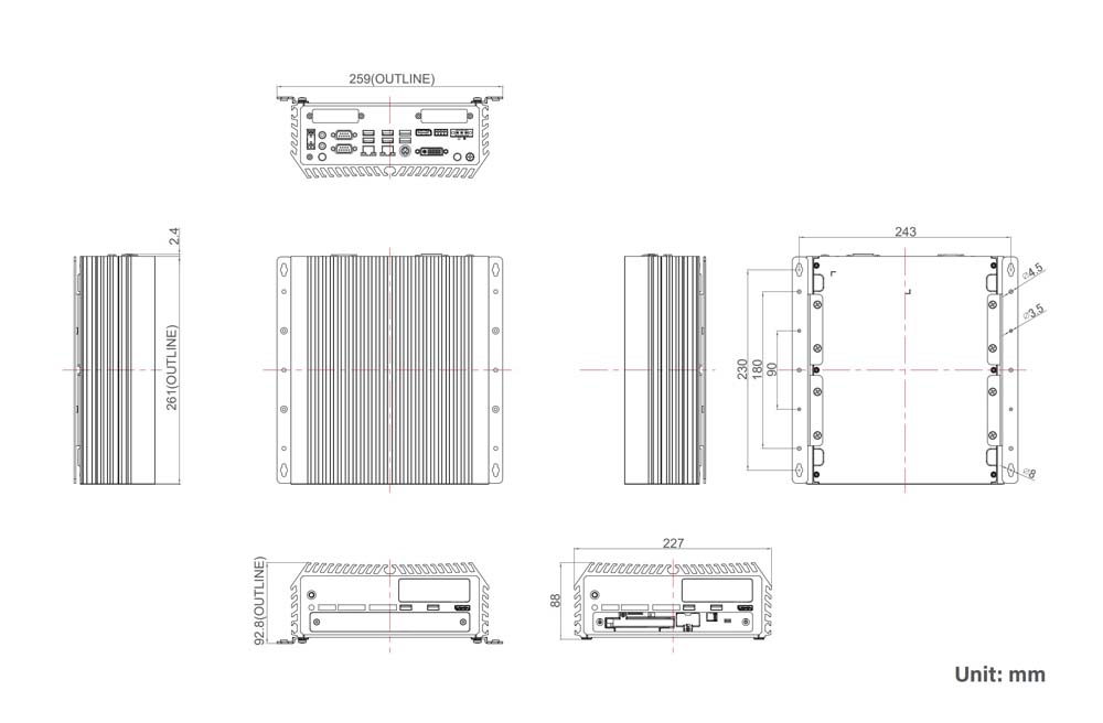 DS-1100-R20, Embedded PC | Cincoze
